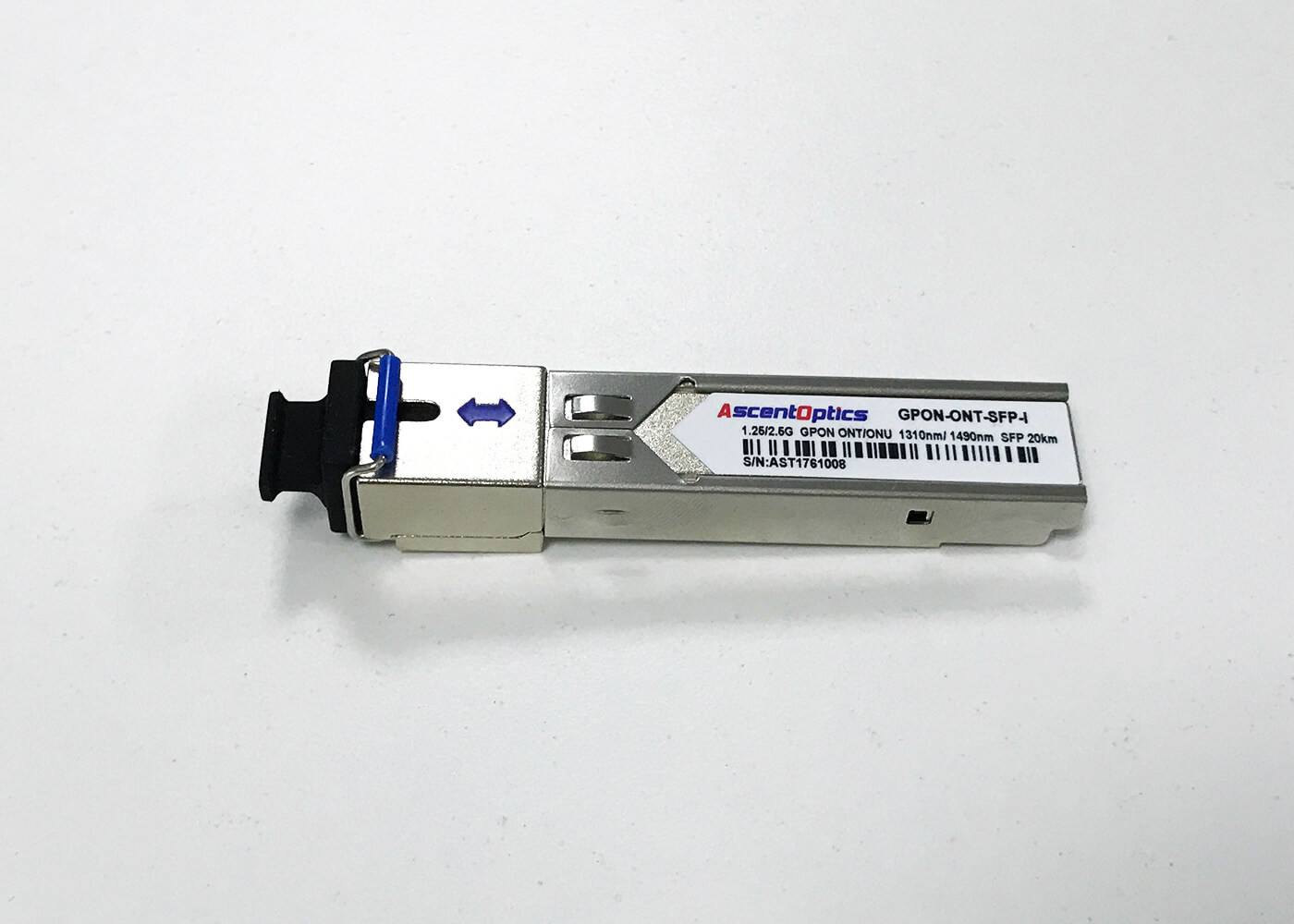 GPON ONU BIDI SFP Transceiver Module TX1.25G / RX 2.5G 20KM GPON-ONT-SFP-I